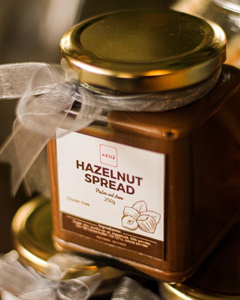 Akuj Hazelnut Spread 250g | Jeevee