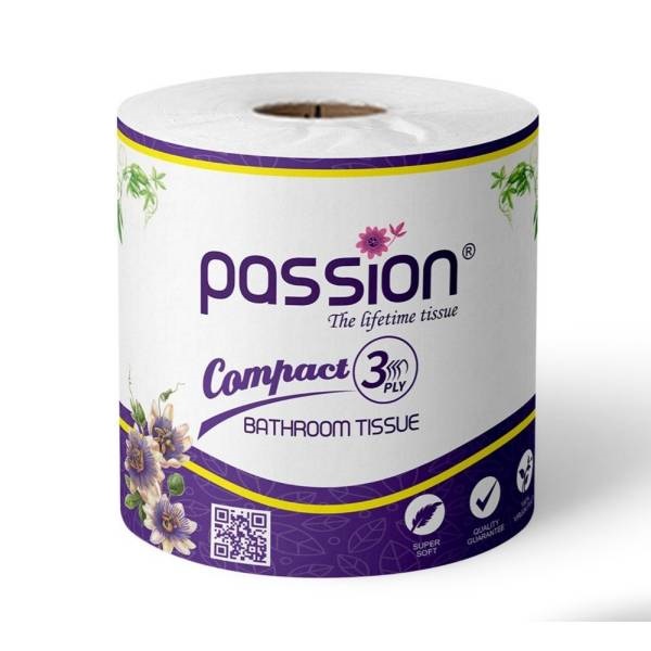 Passion Compact 3ply Bathroom Tissue 1 Roll 200gm | Jeevee