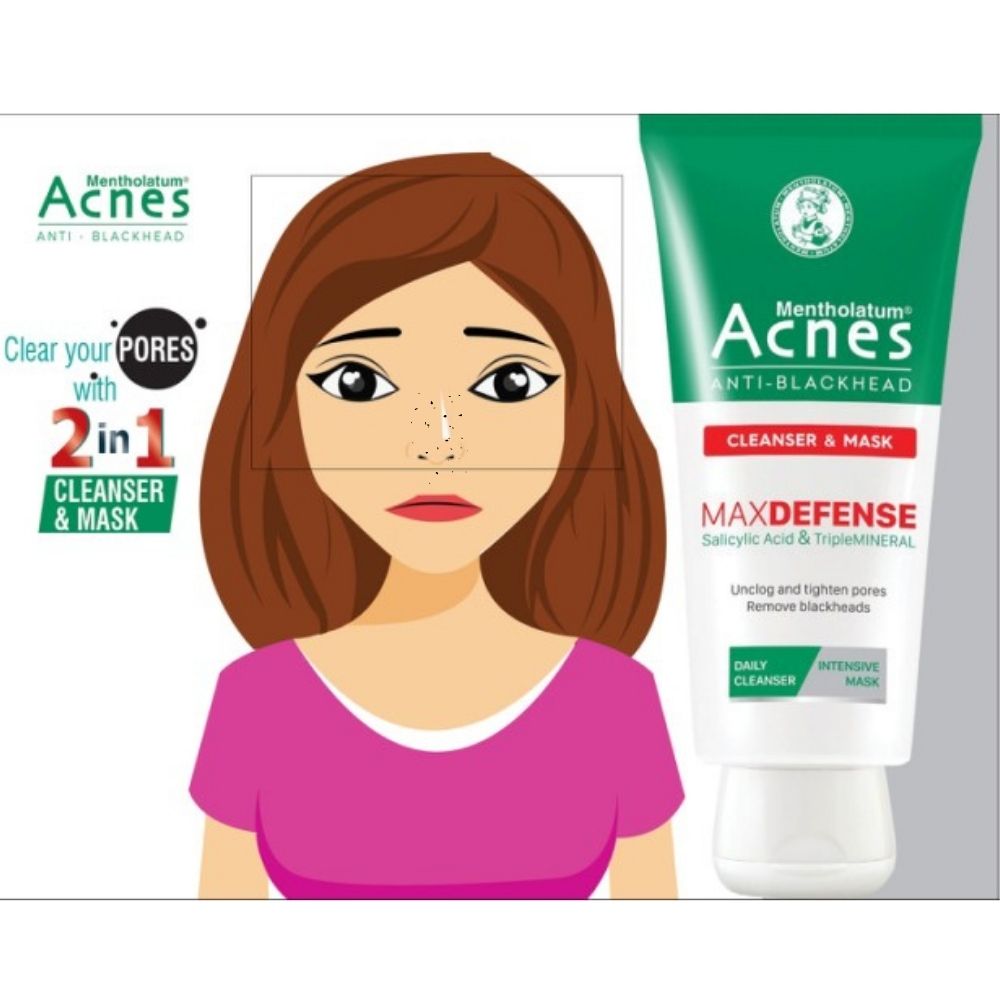 Acnes Anti-blackhead Cleanser & Mask- 100 Gm | Jeevee