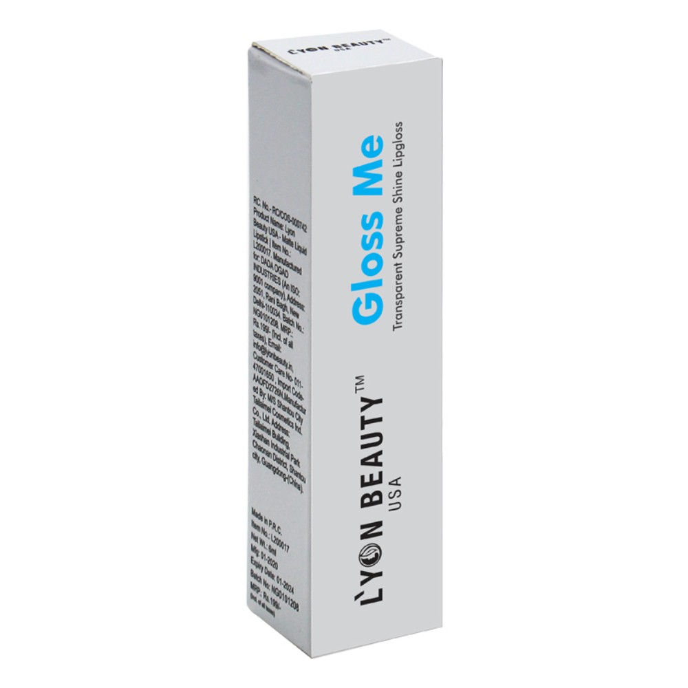 Lyon Beauty Gloss Me Transparent Gloss 6ml | Jeevee