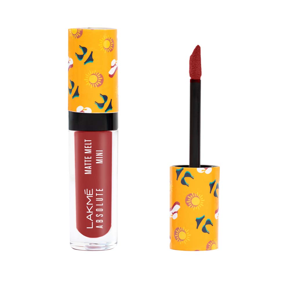 Lakme Abs Matte Melt Liquid Lip Color - (2.4ml) (red Boots ) | Jeevee