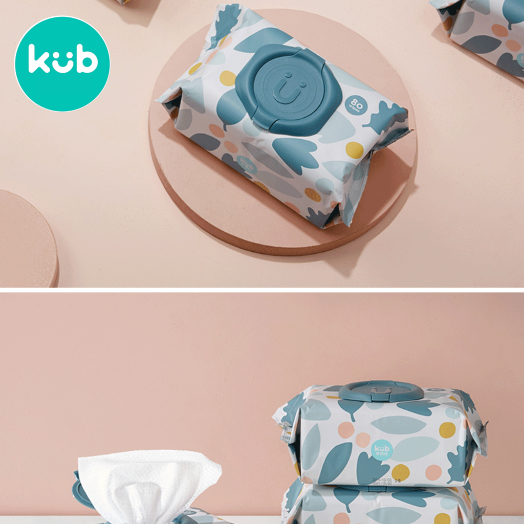 Kub Baby Water Wipes 80 Pcs With Lid | Jeevee