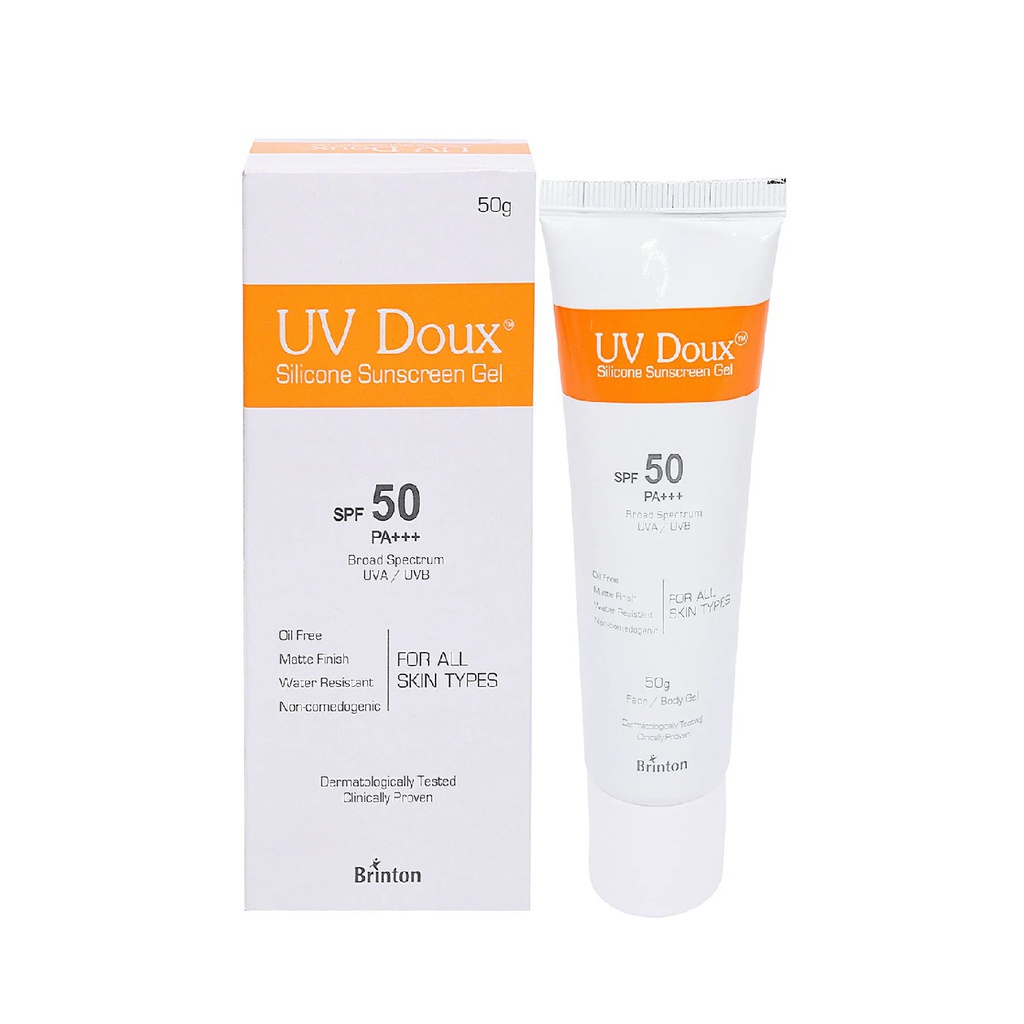 Uv Doux Gold Sunscreen Spf 50 - Oily & Acne Prone Skin | Jeevee