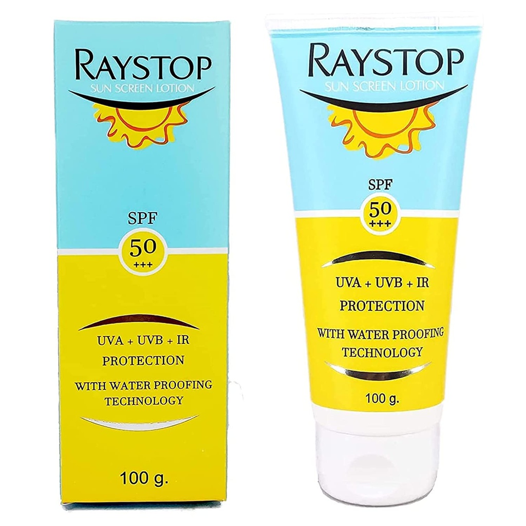 Raystop 50spf Lotion 100gm | Jeevee