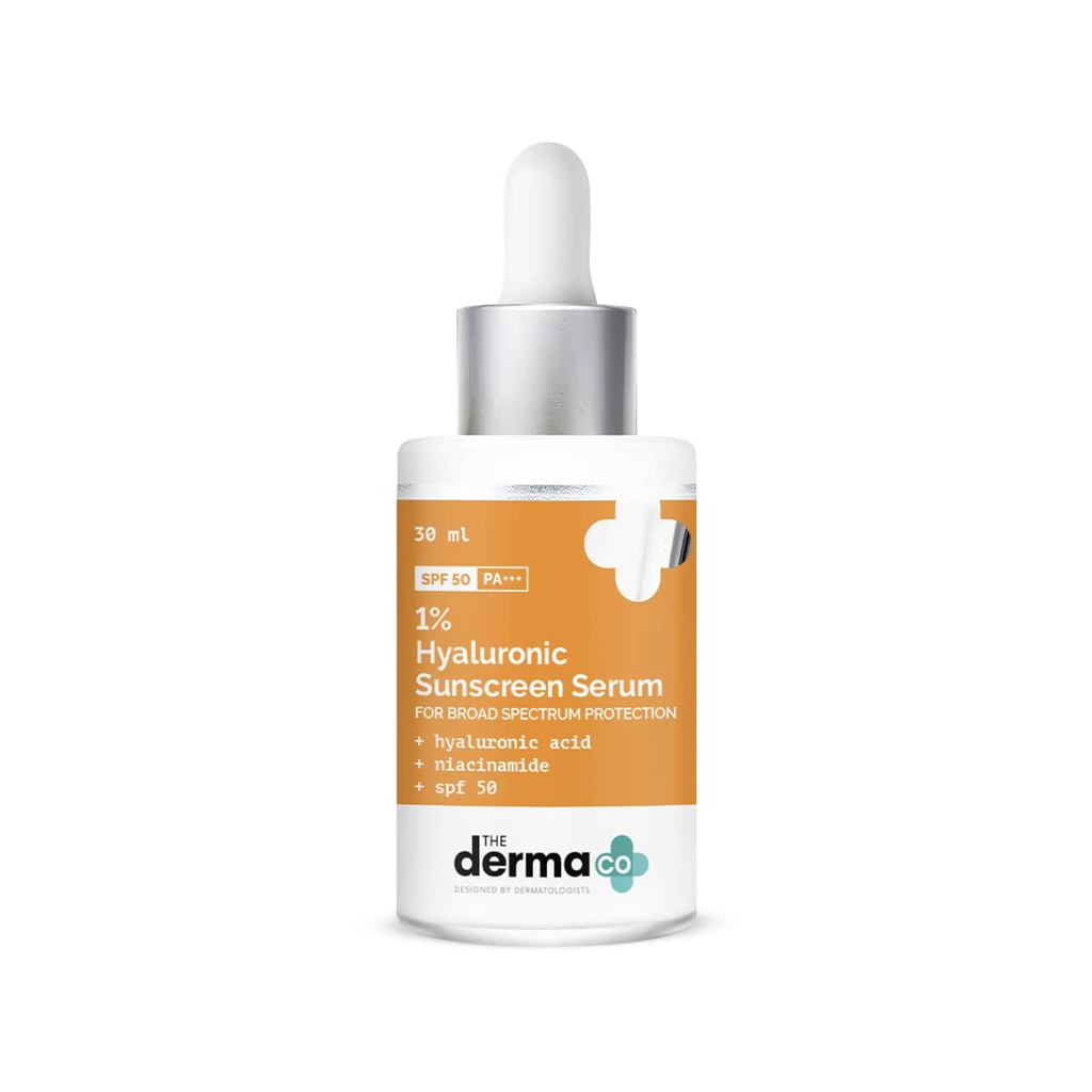 The Derma Co 1% Hyaluronic Sunscreen Aqua Ultra Light Gel 50gm | Jeevee