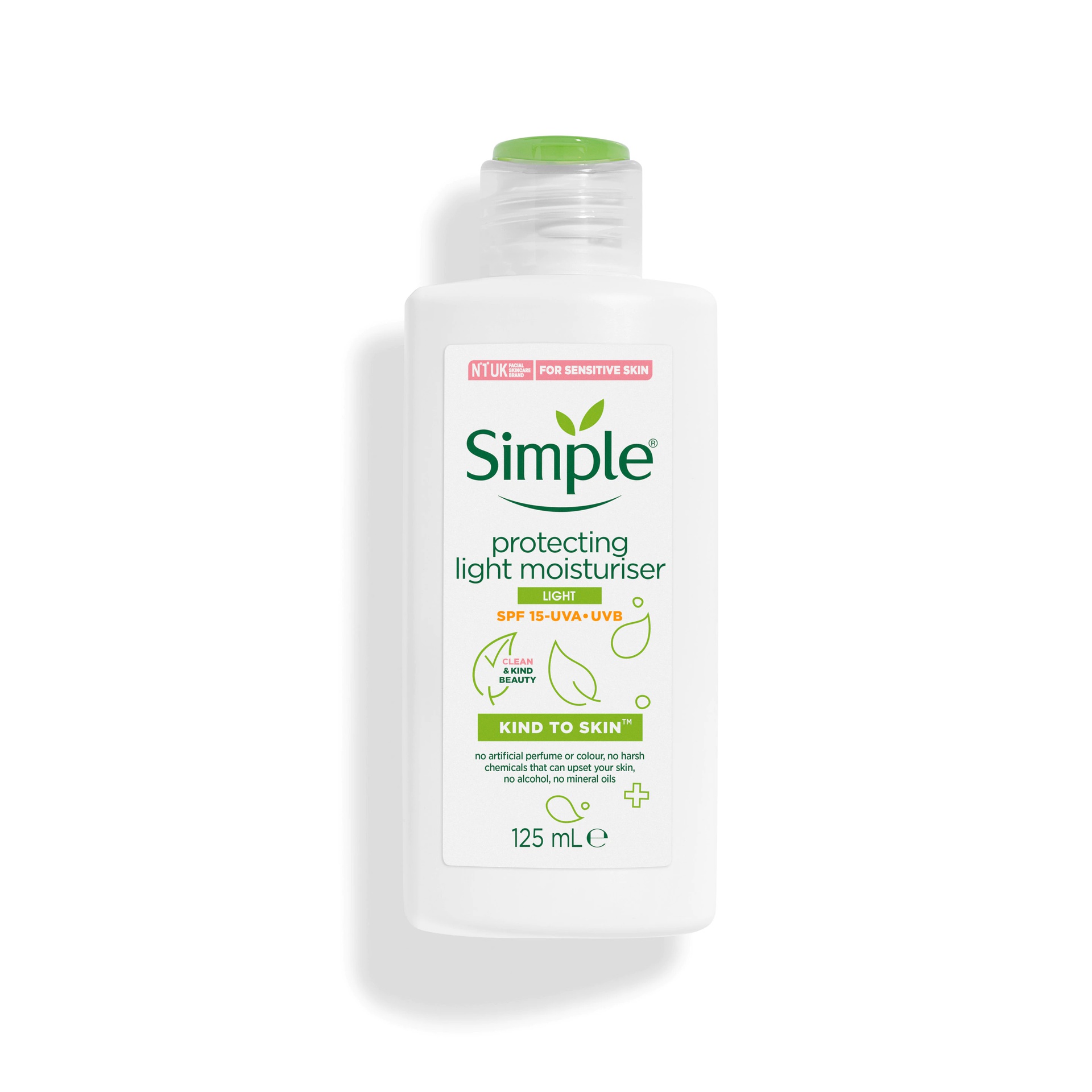Simple Kind To Skin Protecting Light Moisturiser, 125ml | Jeevee