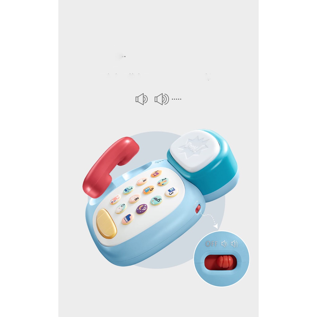Kub Baby Telephone Toy | Jeevee