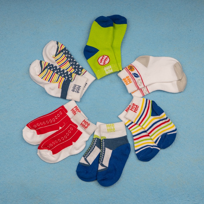 Mee Mee Cozy Feet Cotton Socks (pack Of 6) 12-24 Months (type 1) | Jeevee