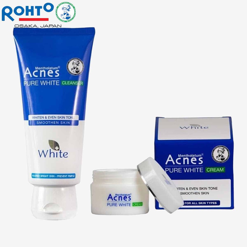Acnes Series Acnes Pure Wash 100g Acnes Pure Cream 50g Jeevee