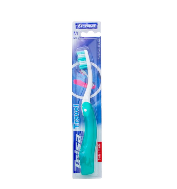 Trisa Travel Medium Toothbrush (1 Pc) | Jeevee