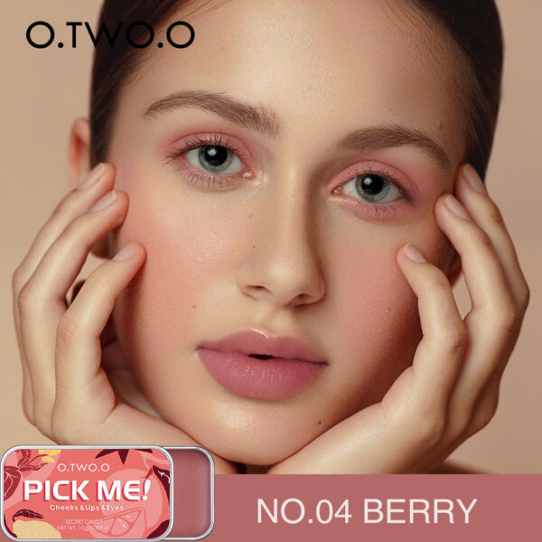 O.two.o Pick Me Cheeks & Lips & Eyes (berry) | Jeevee