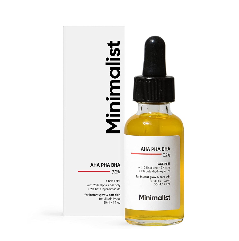 Minimalist 25% Aha + 2% Bha + 5% Pha Peeling Solution 30ml | Jeevee