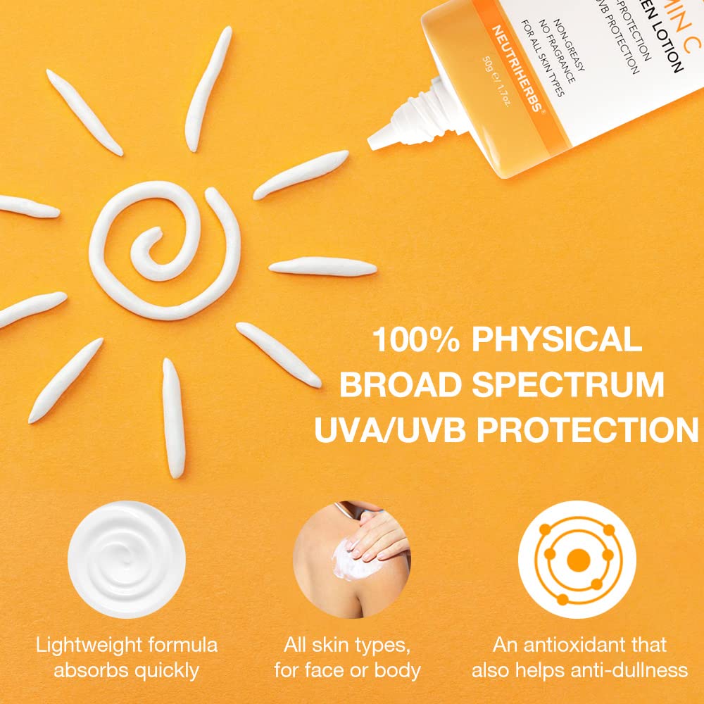 Neutriherbs Vit C Sun Cream Spf 50, 50gm | Jeevee