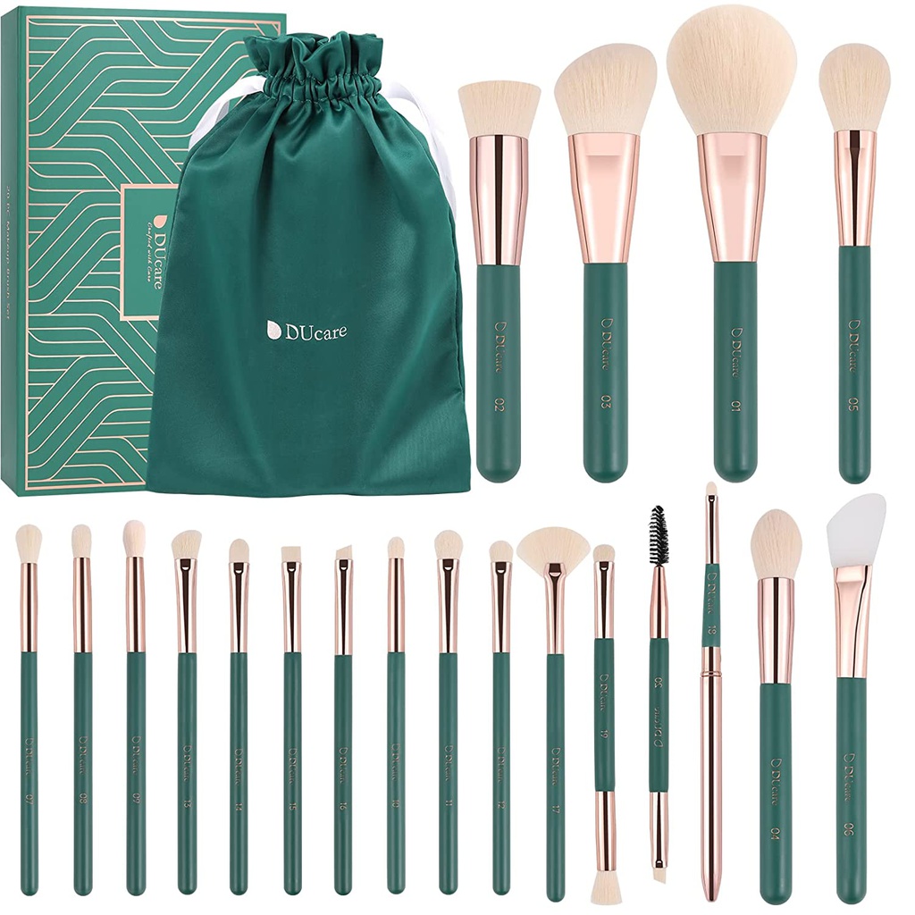 Ducare 20 Pcs Brush Set (green) | Jeevee
