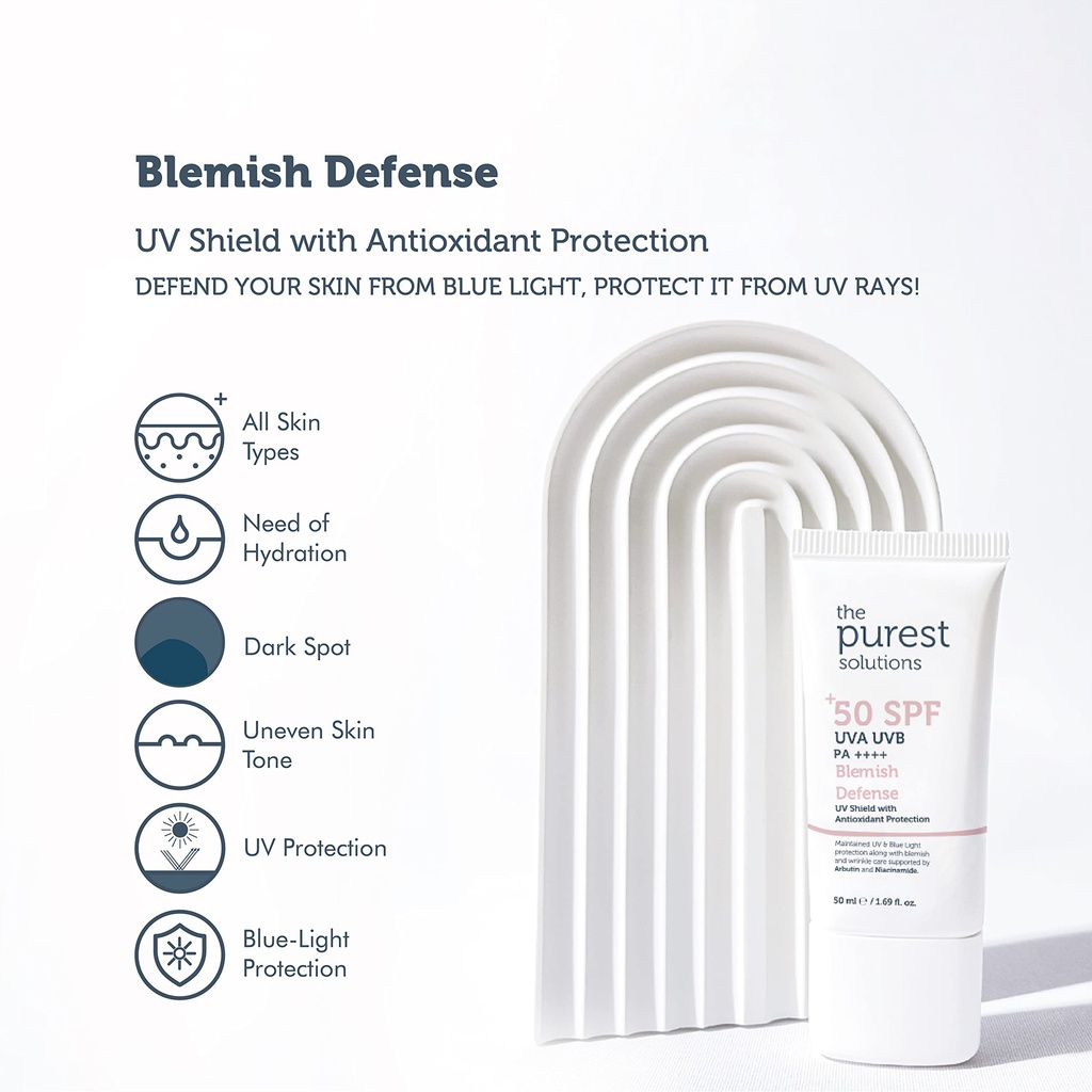 Antioxidant Sunscreen Uva/uvb, Spf50+ | The Purest Solutions | Jeevee