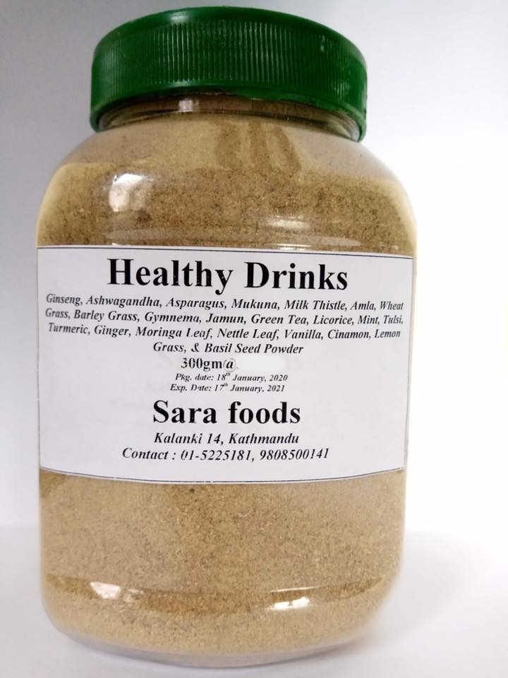 Sara World Healthy Drinks 2 (300 Gm) | Jeevee