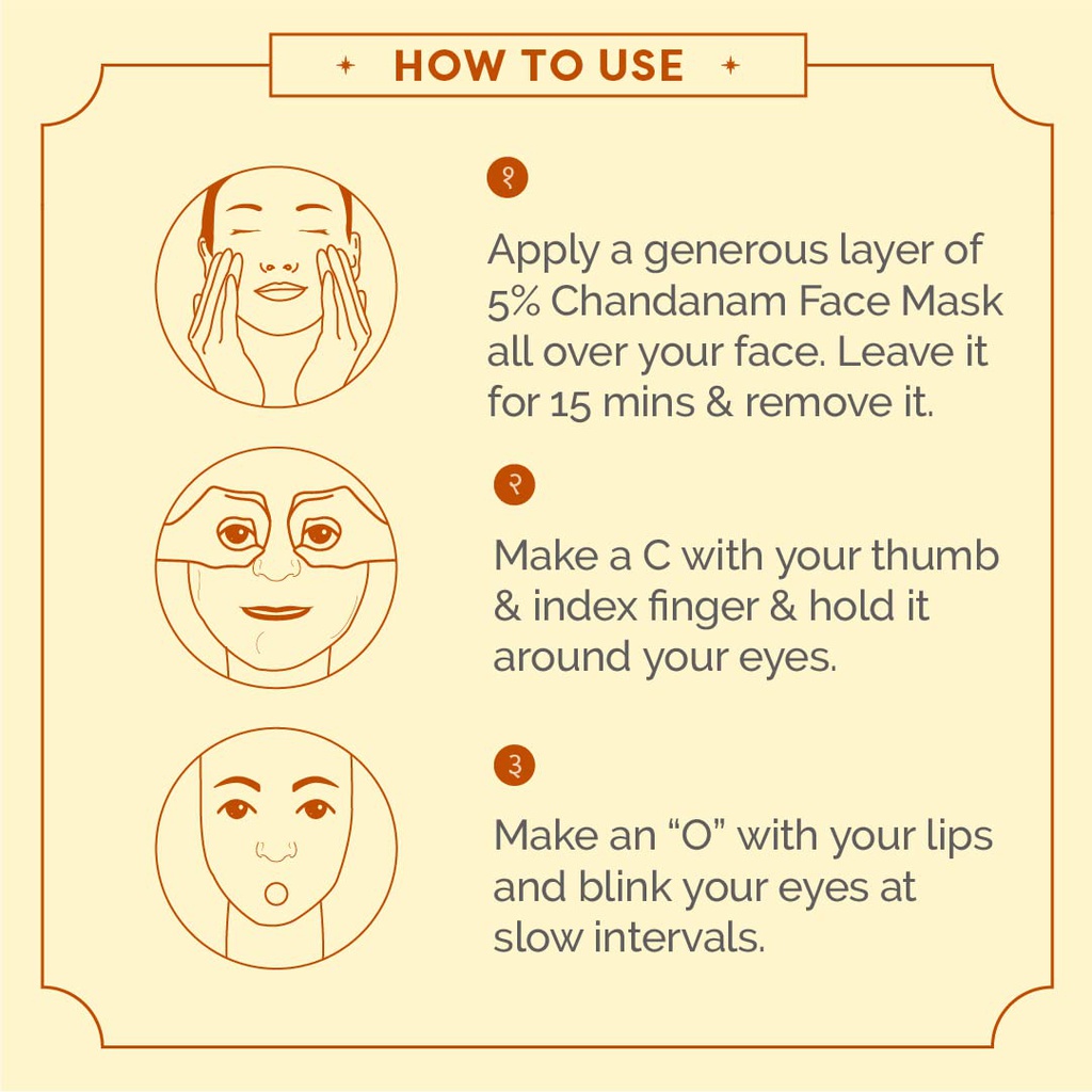 [8904417300239] Ayuga 5% Chandanam Face Mask 50g | Jeevee