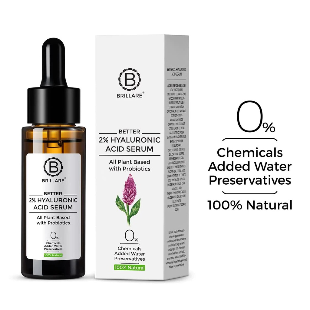 Brillare Science Better 2% Hyaluronic Acid Face Serum 30ml | Jeevee