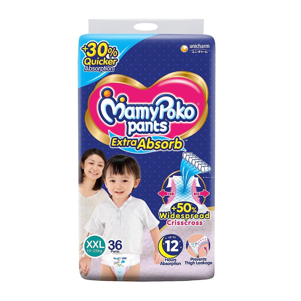 Mamy Poko Pants Xxl-36 | Jeevee