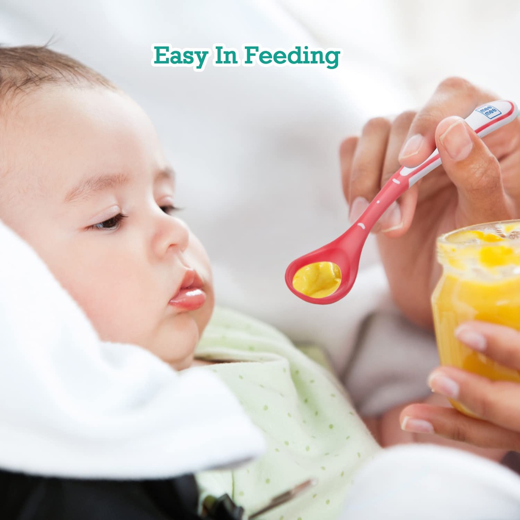 Mee Mee Baby Spoon (heat Sensor - Single Pack Set) Mm-1450 E | Jeevee
