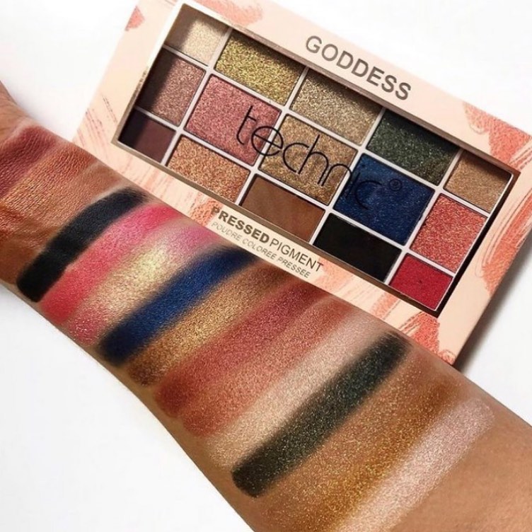 Technic Pressed Pigment Palette - Goddess | Jeevee