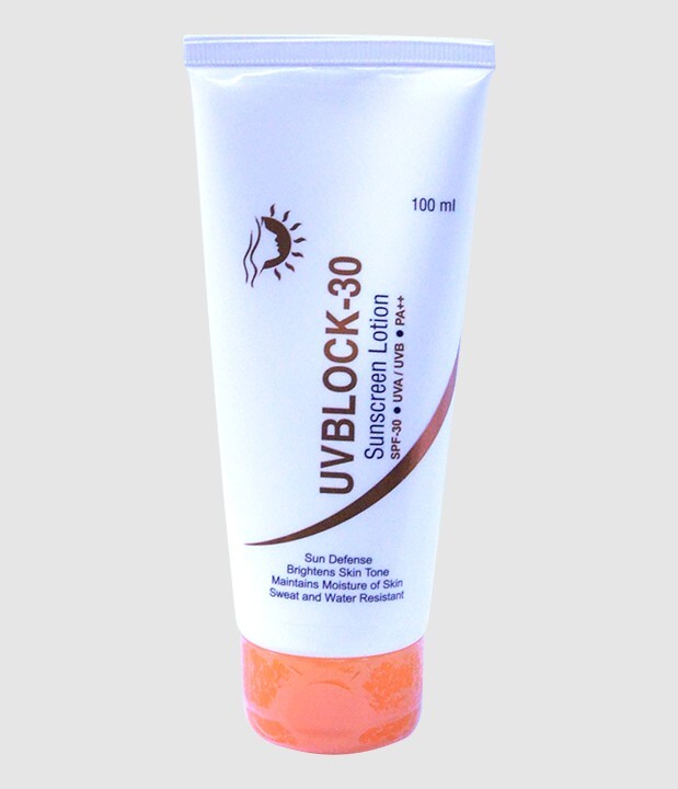 Glam & Glory Uv Block-30 Sunscreen Lotion 100ml | Jeevee