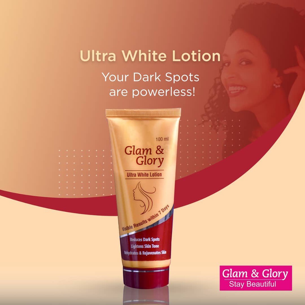 Glam & Glory Ultra White Lotion 100ml | Jeevee