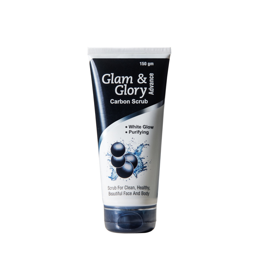 Glam & Glory Carbon Scrub 150ml | Jeevee