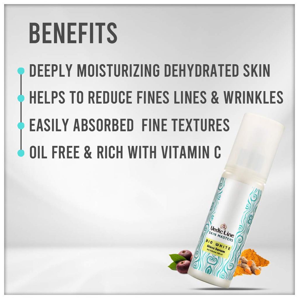 Vedic Line Bio Wh Gloss Serum 100gm | Jeevee