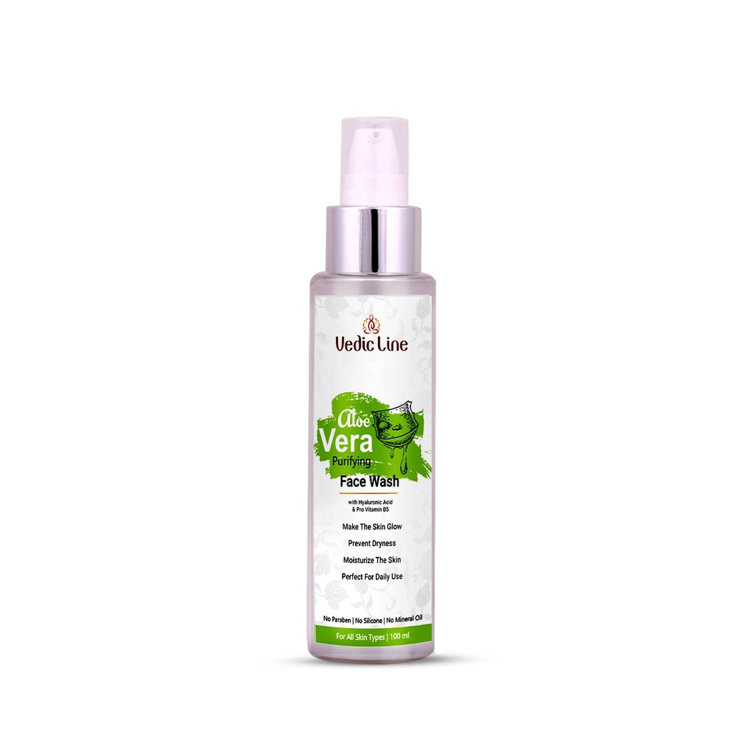 Vedic Line Aloevera Purifing Face Wash 100ml | Jeevee