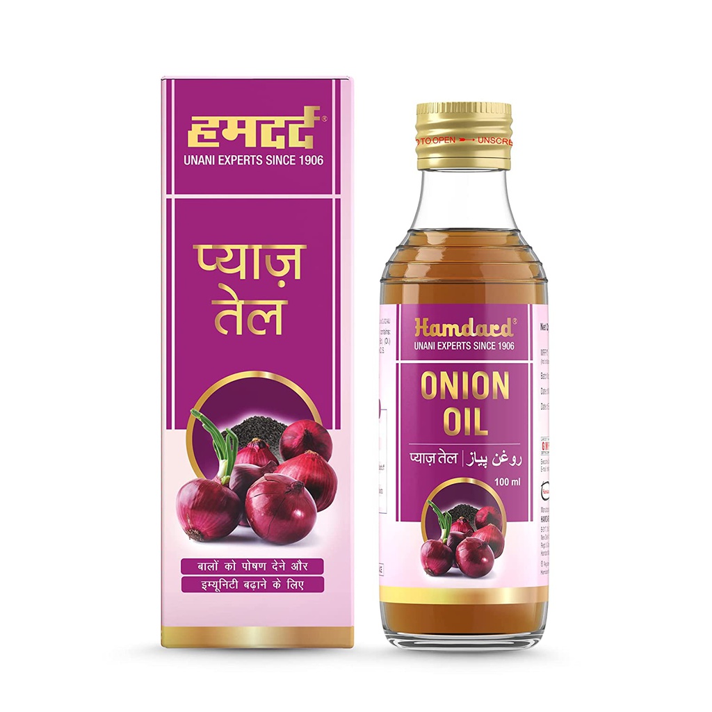 Hamdard Onion Hair Oil 100ml | Jeevee