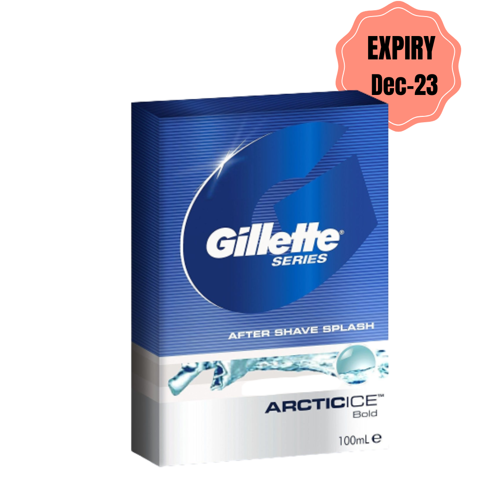 Gillette Series Arctic Ice After Shave Splash, 100ml | Jeevee