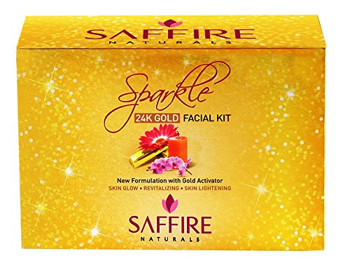 Saffire Naturals 24k Gold Kit Mini 38gm | Jeevee
