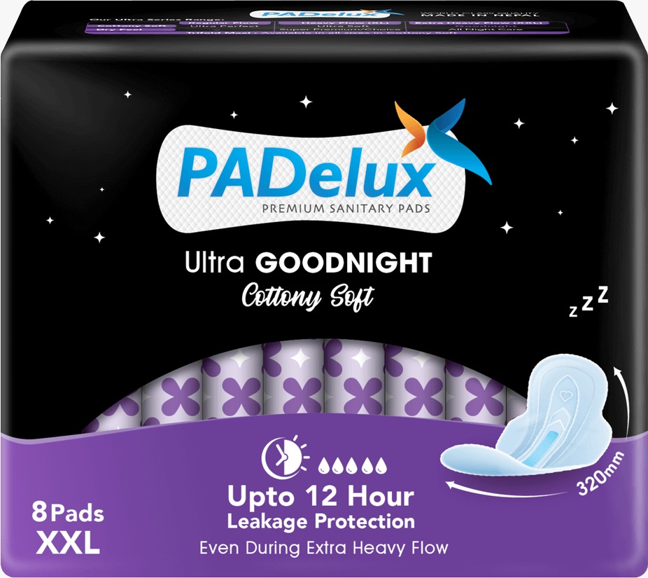 Padelux Ultra Good Night Xxl - 8 Pads | Jeevee