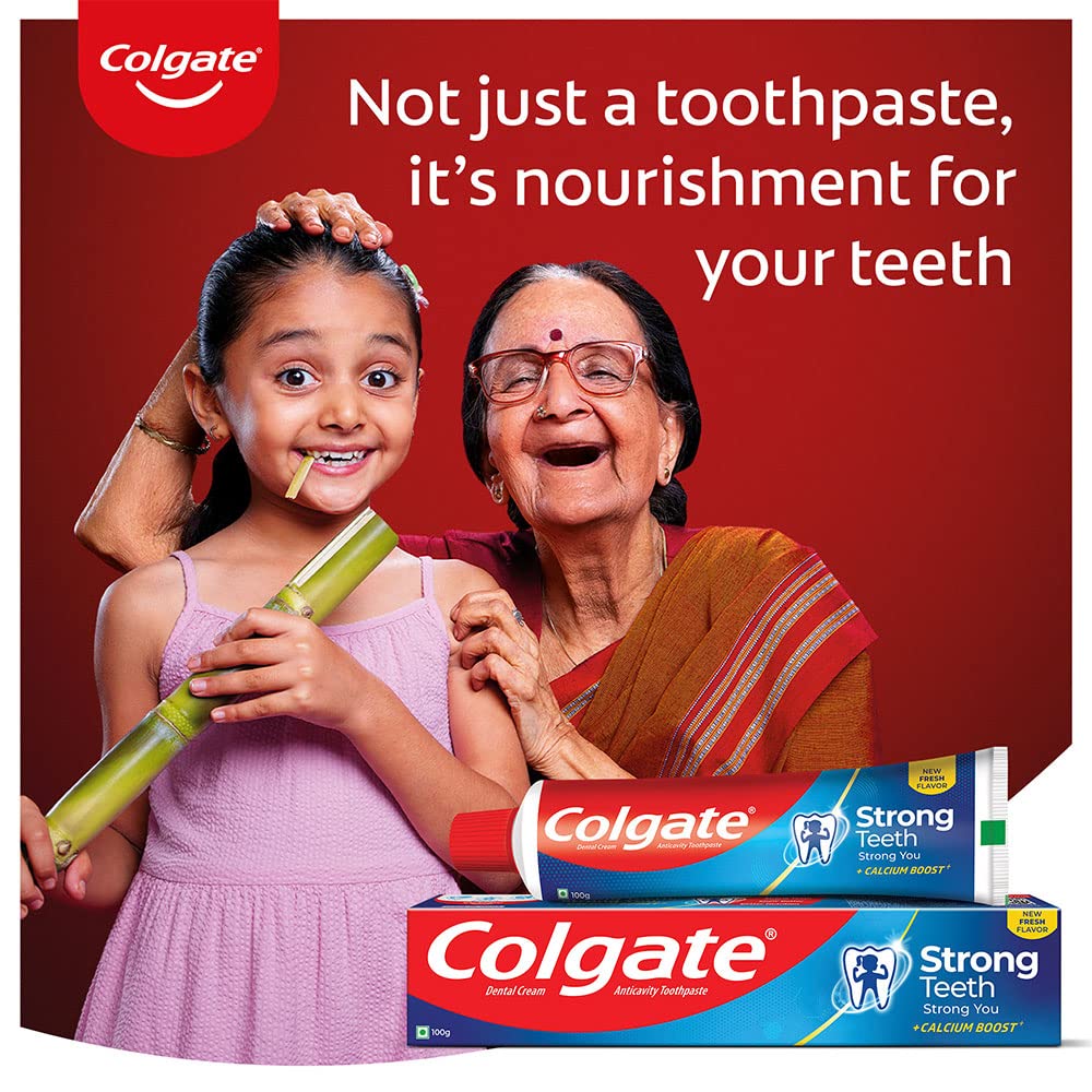 Colgate Strong Teeth Toothpaste 100gm | Jeevee