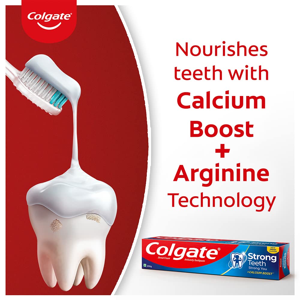Colgate Strong Teeth Toothpaste 100gm | Jeevee