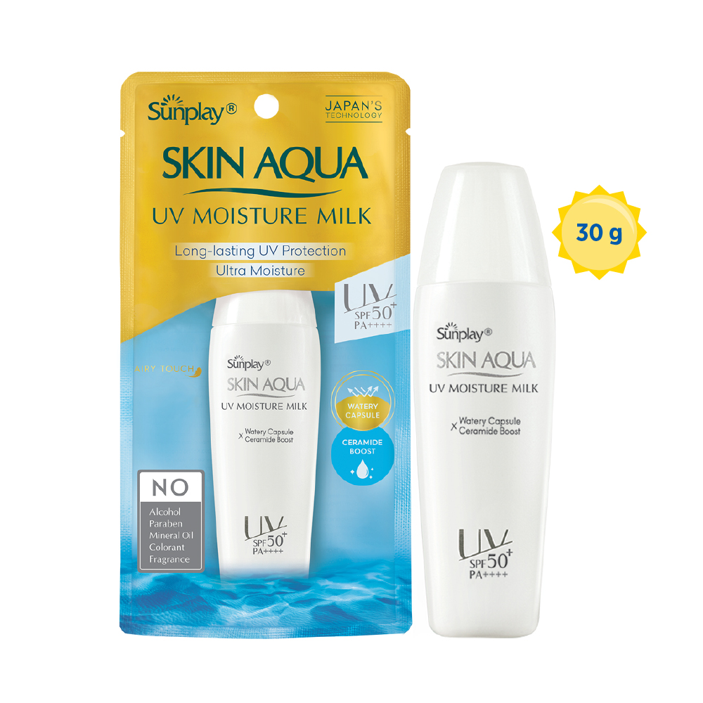 Sunplay Skin Aqua Uv Moisture Milk 30g | Jeevee