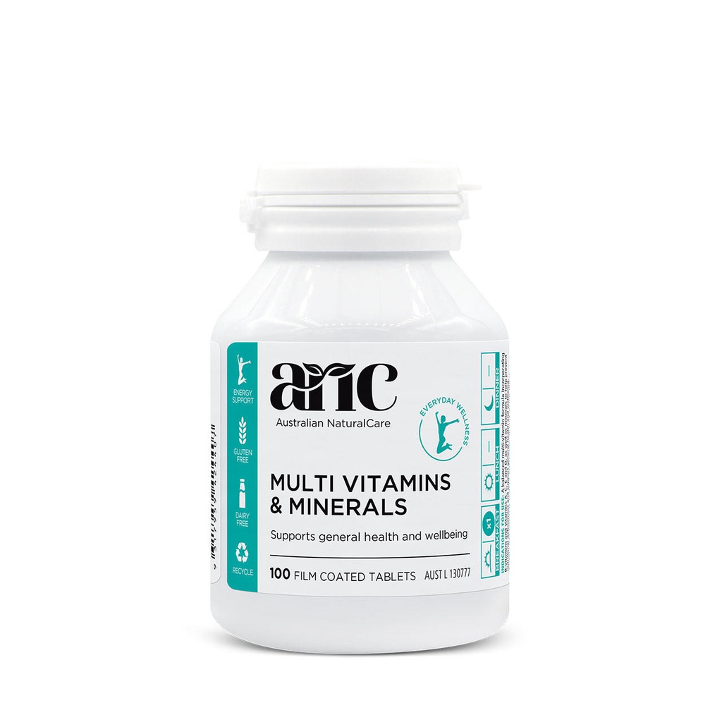 Anc Multi Vitamins & Minerals, 100 Tabs | Jeevee
