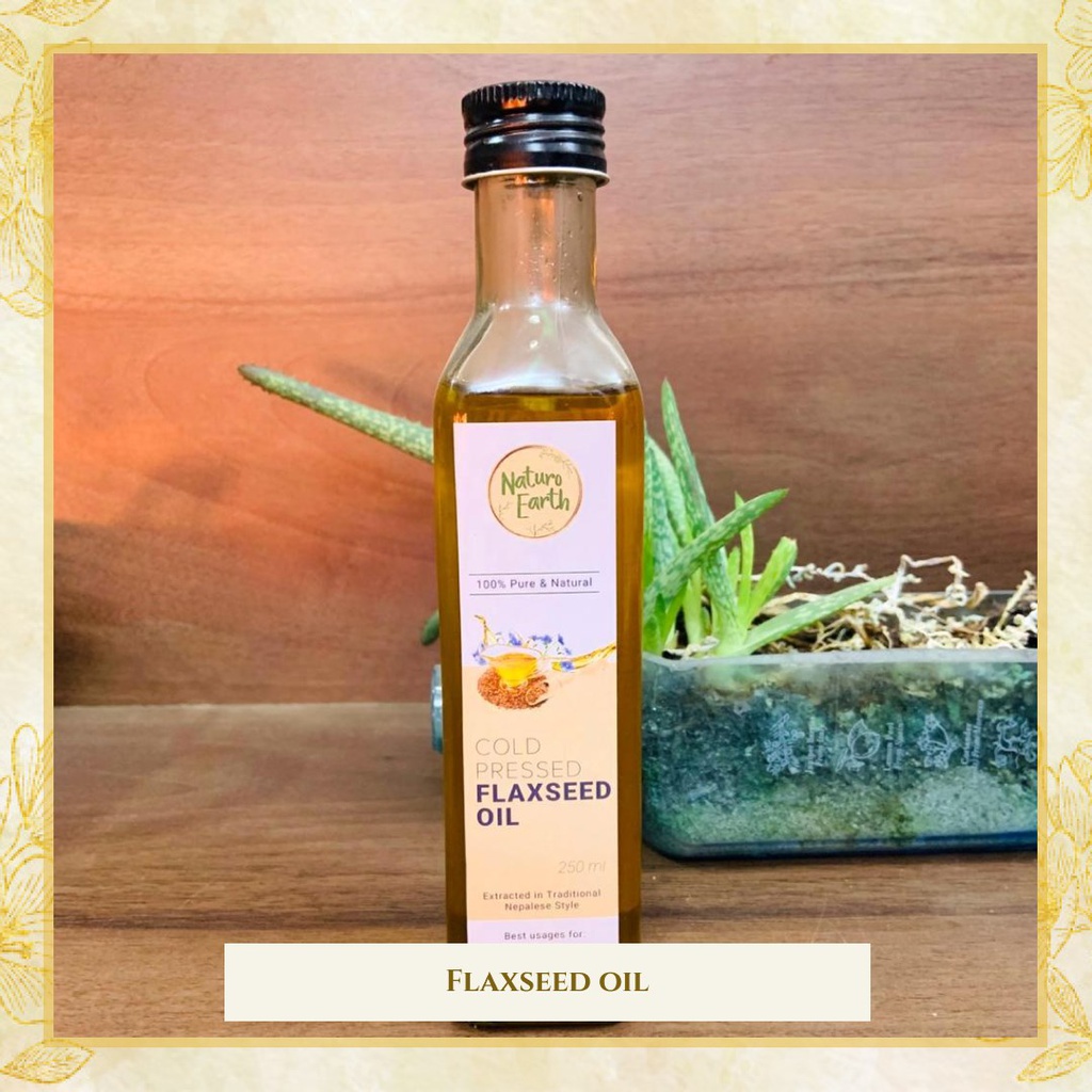 Naturo Earth Flax Seed Oil 250ml | Jeevee