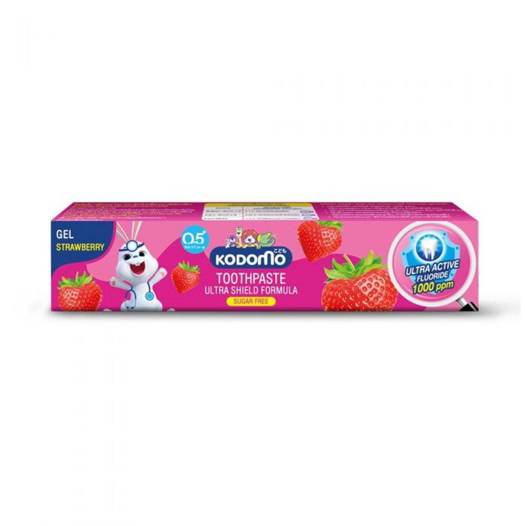 Kodomo Gel Toothpaste 40gm Strawberry | Jeevee