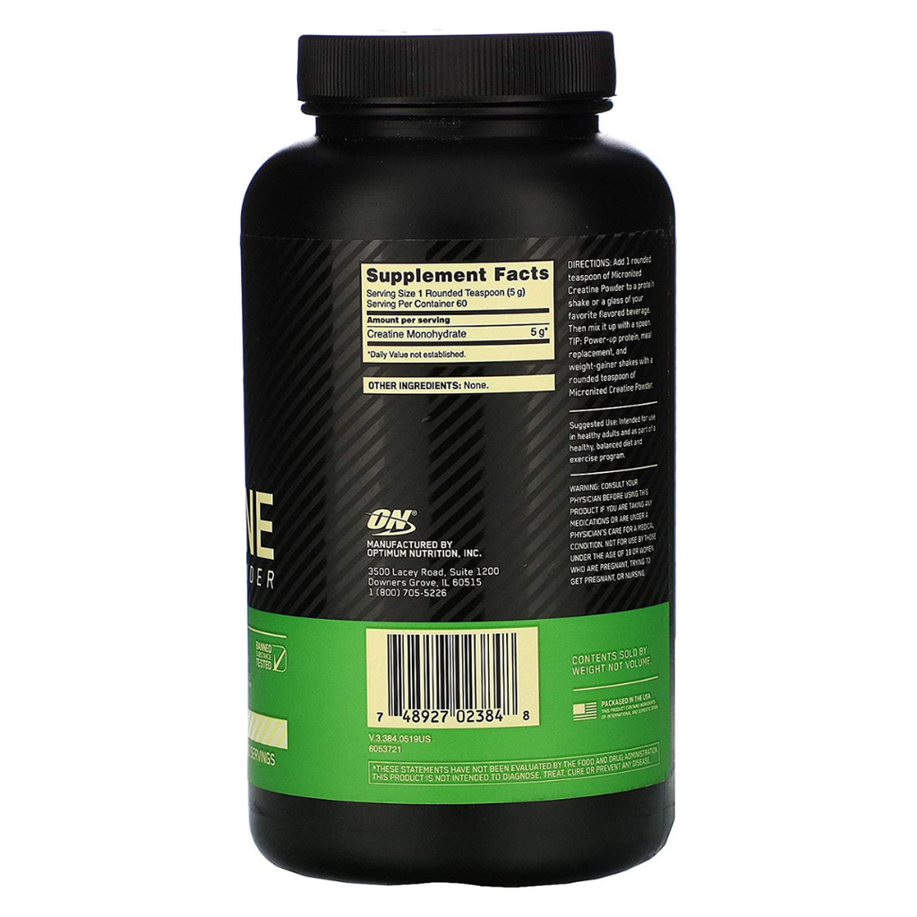 O N Micronized Creatine Powder 300 Gm | Jeevee