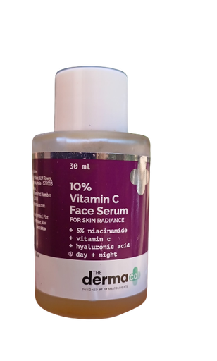 The Derma Co. 10% Vitamin C Face Serum, 30ml | Jeevee