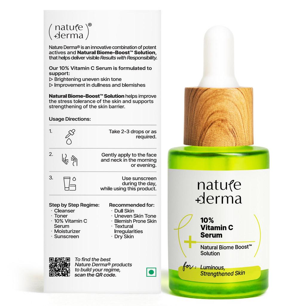 Nature Derma 10% Vitamin C Serum - 30 Ml | Jeevee