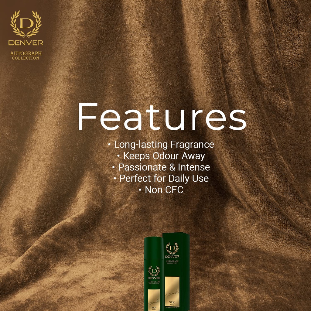 Denver Deodorant Autograph Collection King-140ml | Jeevee