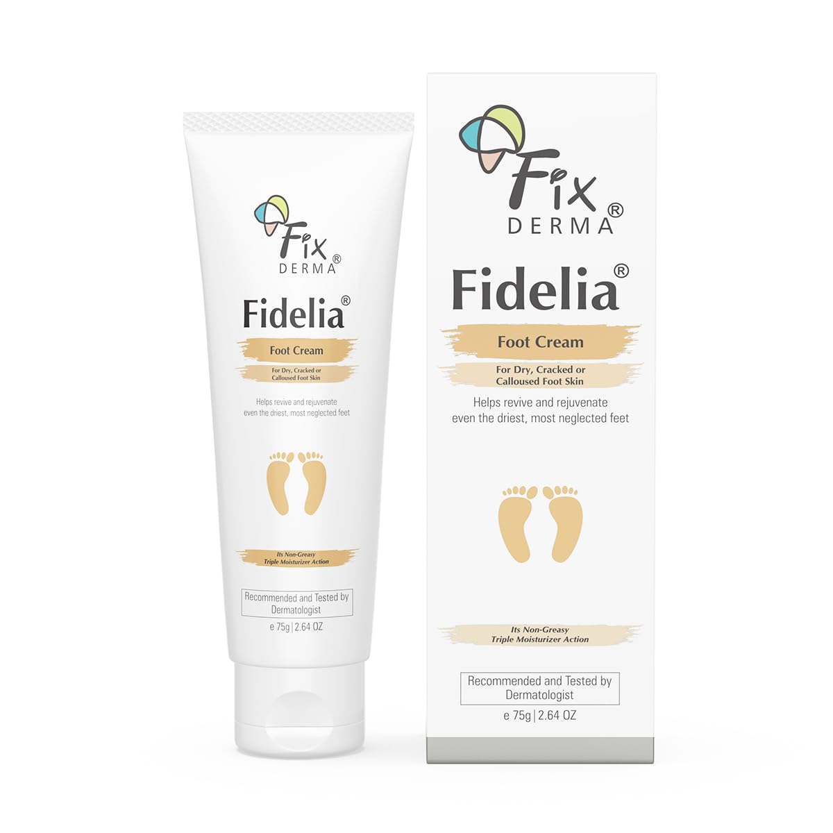 Fixderma Fidelia Foot Cream- 75 Gm | Jeevee