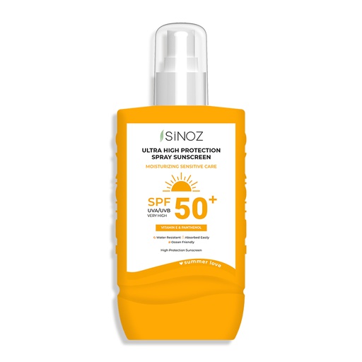 Sinoz Ultra Protective & Moisturizing Spray Sunscreen Spf 50 + | Jeevee