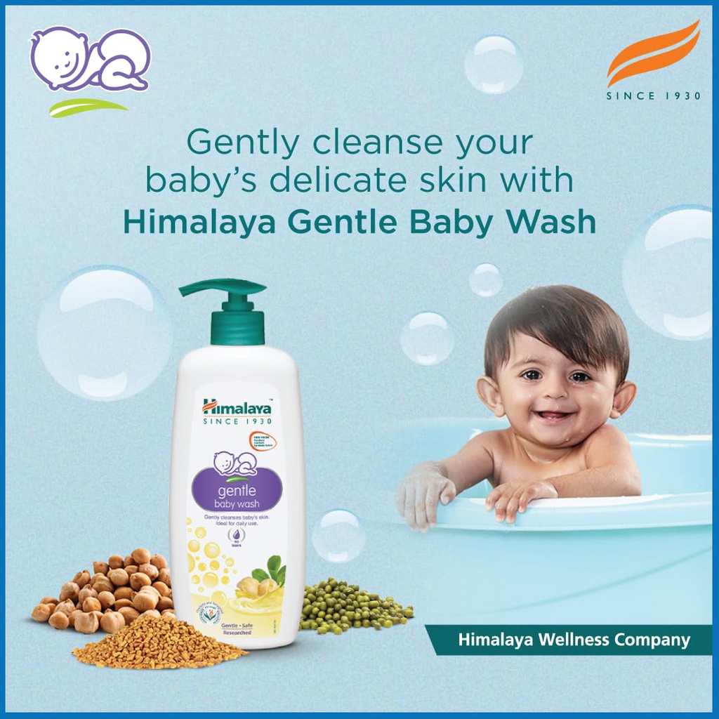 Himalaya Gentle Baby Wash 100 Ml | Jeevee