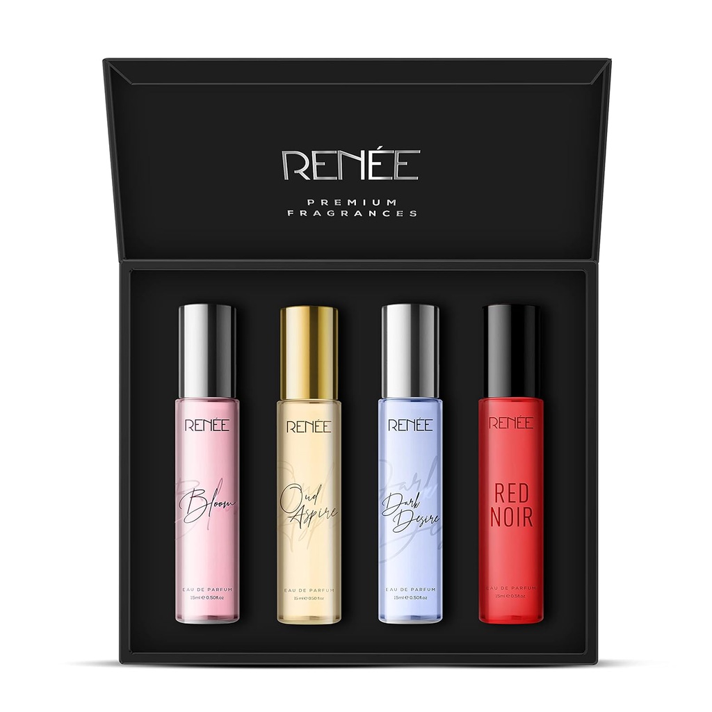 Renee Eau De Women's Perfume Set Of 4 -15ml | Jeevee