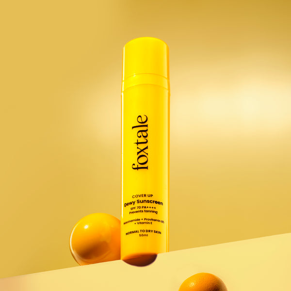 Foxtale Dewy Sunscreen Spf 70 Pa+++50ml | Jeevee