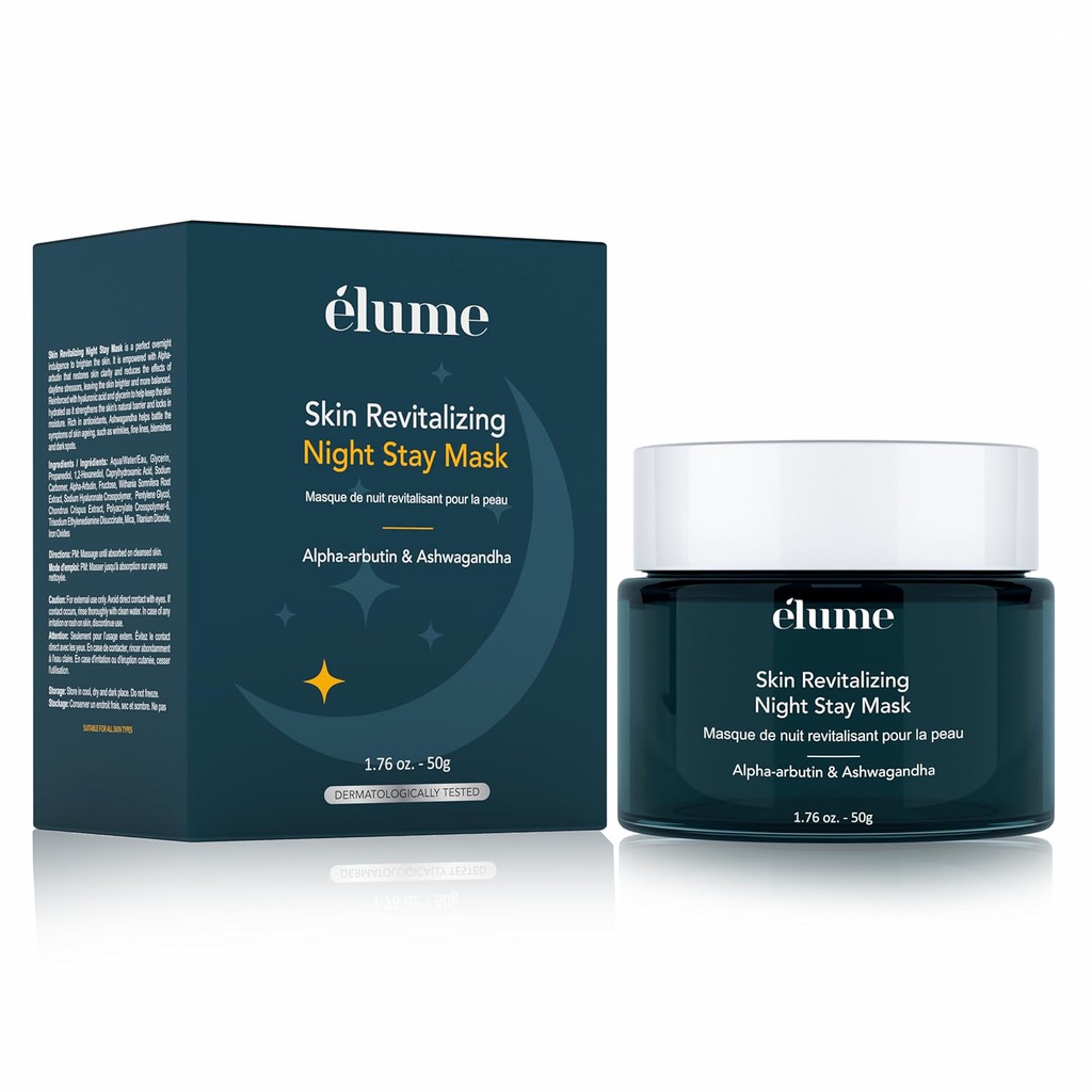 Elume Skin Revitalizing Night Stay Mask- 50 Gm | Jeevee